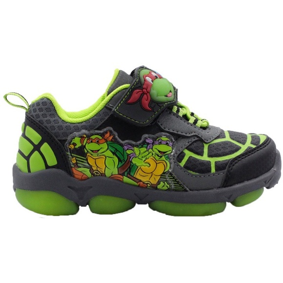 Nickelodeon | Shoes | Nickelodeon Tmnt Boys Light Up Shoes Nwt | Poshmark